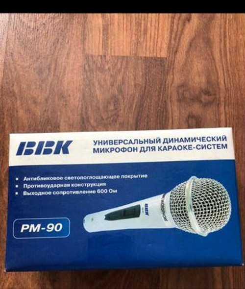 Микрофон без задержки. BBK микрофон BBK cm110.