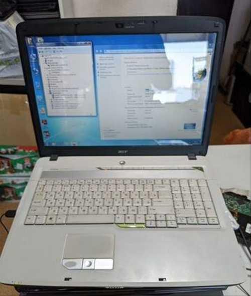 Ноутбук для учёбы и работы Acer Aspire 7720Z (17")