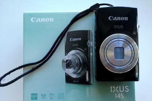 Фотоаппарат компактный Canon ixus 145 Black
