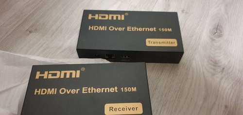 KVM удлинитель hdmi на 150М