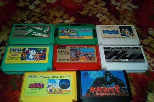 Лицензионные картриджи на Famicom