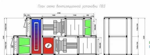 Продается новая приточно-вытяжная установка