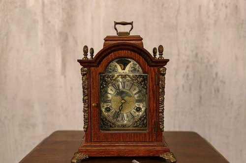 Старинная каминные часы "Wuba Warmink"