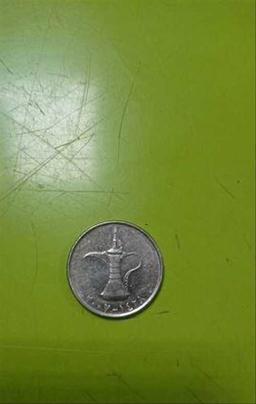 Монета оаэ 1 дирхам, 1995-2007