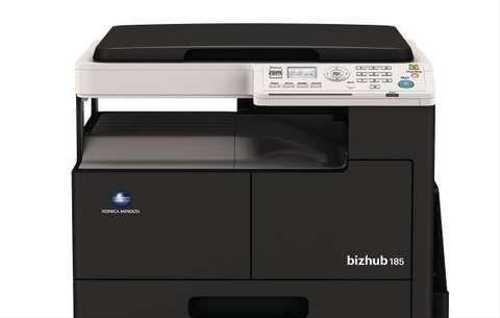 Черно-белый мфу Konica Minolta bizhub 185