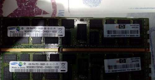 DDR3 8 Gb (4*2) ECC Reg. Samsung
