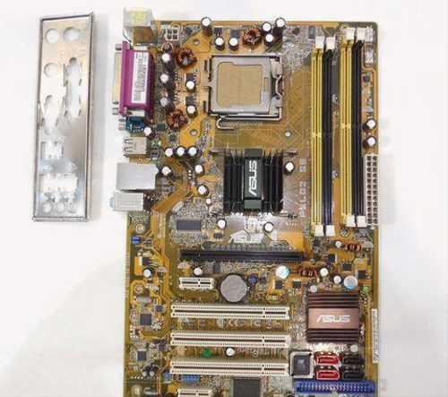 Матплата asus P5LD2 SE s775 + Pentium D940