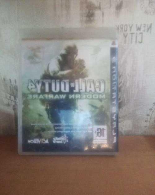 Игра на ps3 call OF duty4