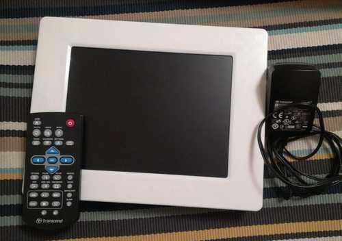 Цифровая Фоторамка Transcend белая 10*15 см экран