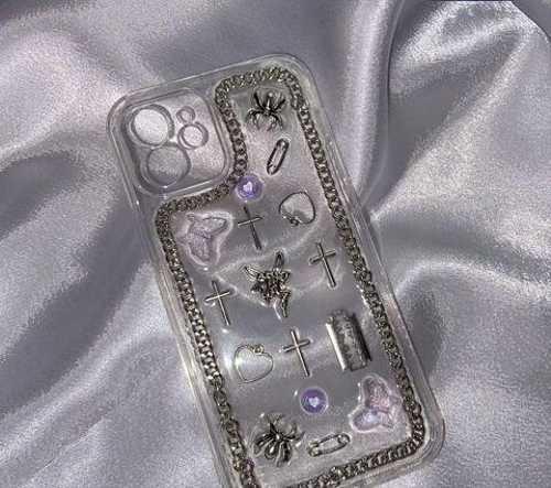 Кастомный чехол на айфон 12 мини, iPhone 12 mini