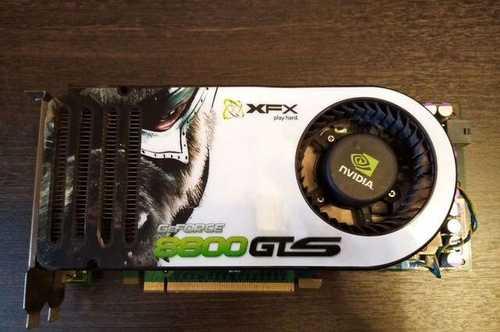 Видеокарта XFX Geforce 8800 GTS