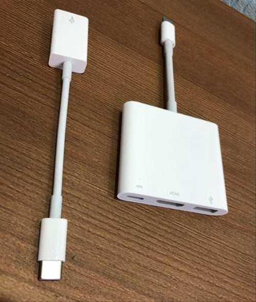 Apple hdmi usb c Оригинальный переходник