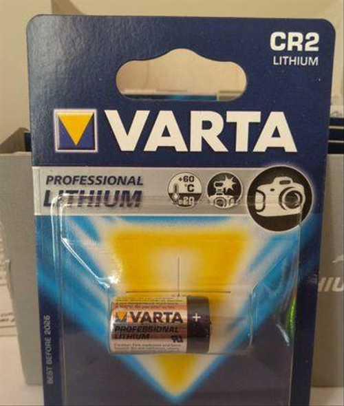 Батарейка Varta CR2 Lithium 3V