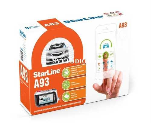 Сигнализация Starline A93 ECO 2CAN+2LIN GSM
