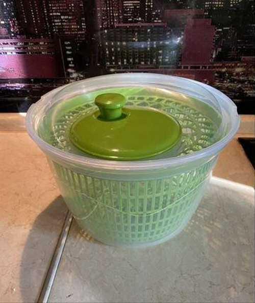 Сушилка для зелени с механической центрифугой