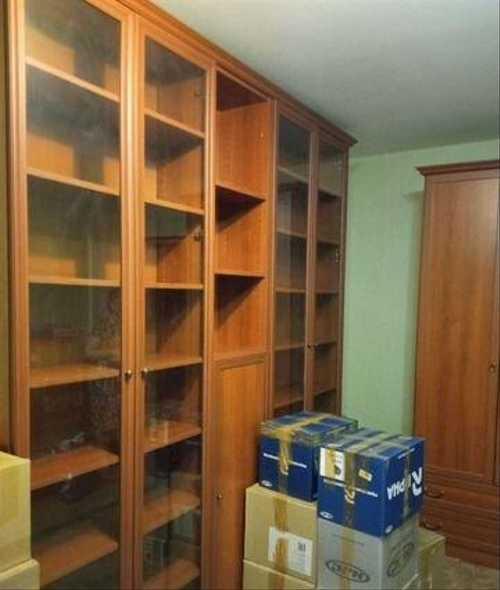 Большой книжный шкаф (библиотека) и гардероб (Шату