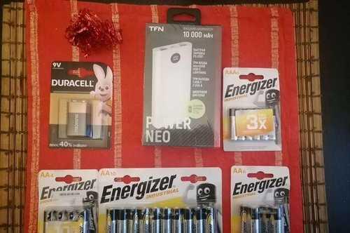 Power Bank TFN+наборы батареек Energizer в подарок