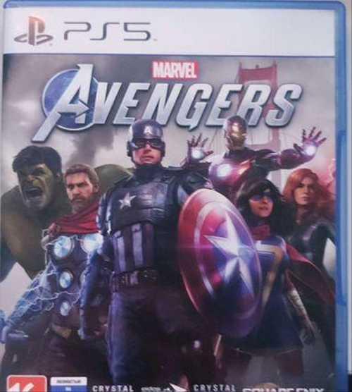 Marvel avengers ps5 диск