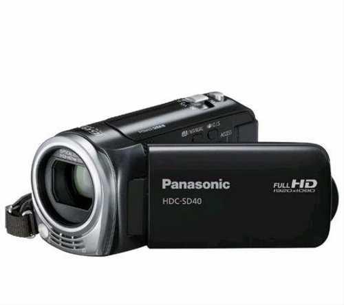 HD Видеокамера Panasonic HDC-SD40
