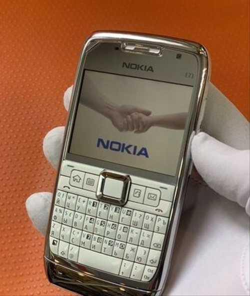Nokia E71 White. Новый. Оригинал