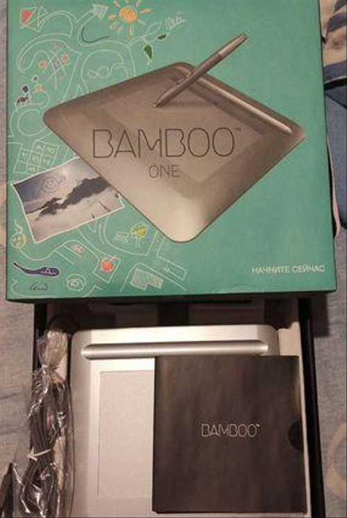 Графический планшет bamboo one