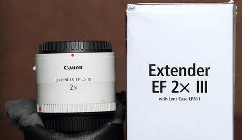 Телеконвертер Экстендер Canon Extender EF 2x III