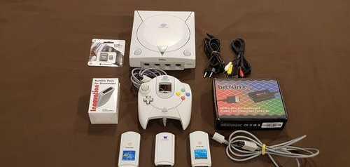 Sega Dreamcast gdemu 128Gb 150 игр + любые игры