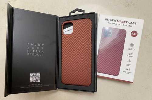 Чехол Pitaka carbon для Apple iPhone 11 Pro Max