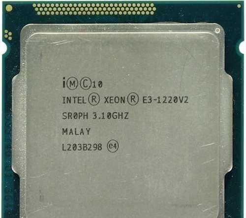 Процессор 1155 xeon e3 1220v2