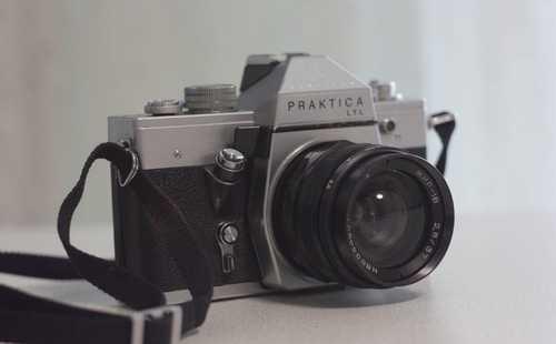 Плёночный фотоаппарат Praktica LTL + Мир 1В