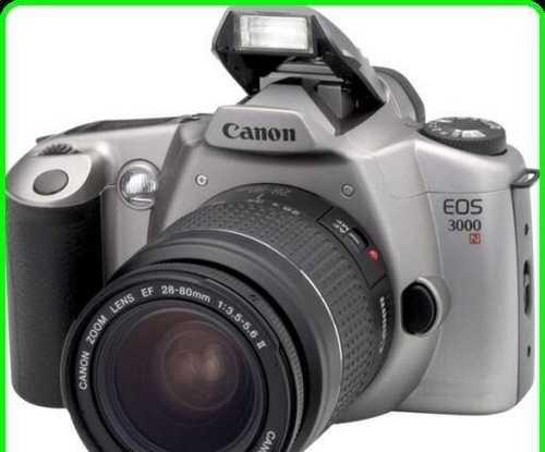 Зеркальный плёночный фотоаппарат Canon EOS 3000 N