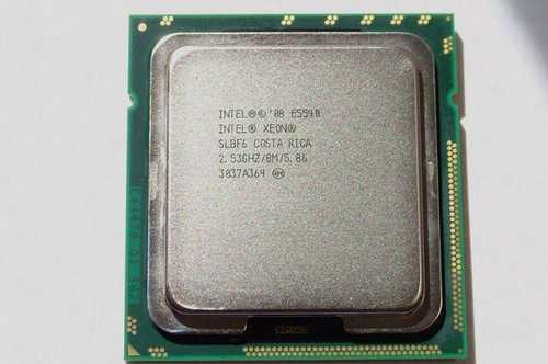 Процессор Itel Xeon E5540 сокет LGA 1366