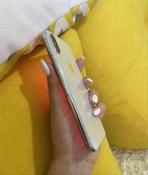iPhone X 64gb silver белый