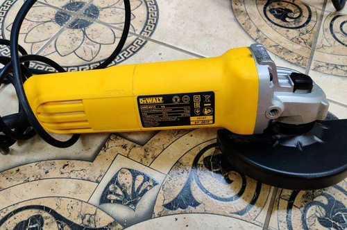 Ушм болгарка 125 dewalt dwe4015-ks