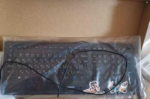Клавиатура Logitech Corded Keyboard K280e Black