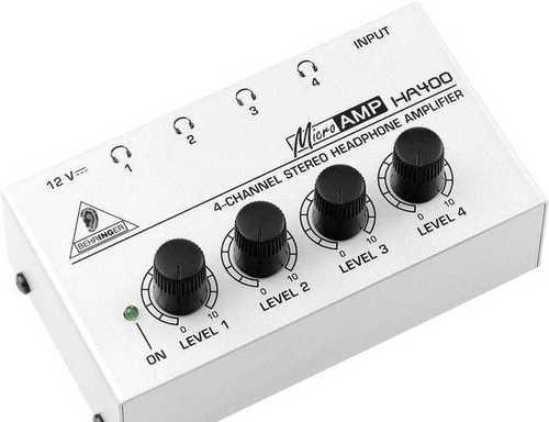 Усилитель для наушников behringer HA400