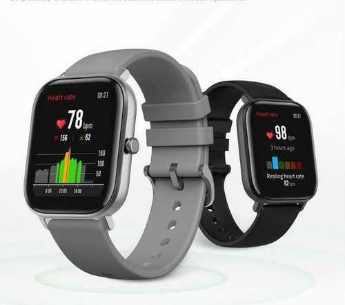 Умные часы Amazfit GTS, серый (Global Version)
