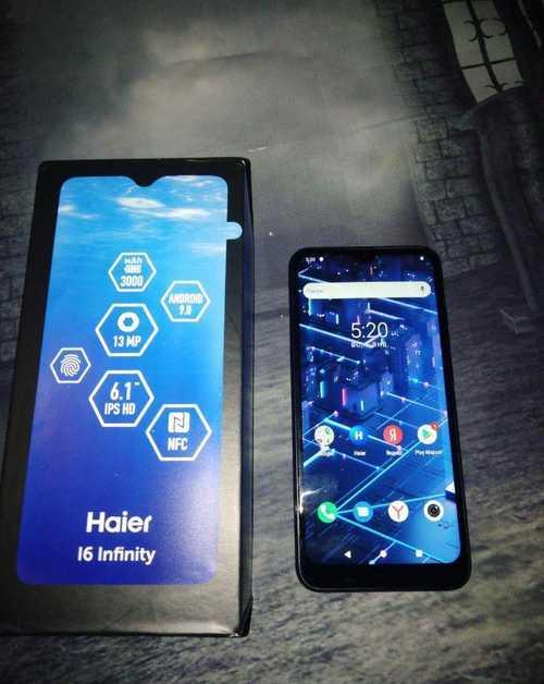 Новый смартфон Haier,nfc