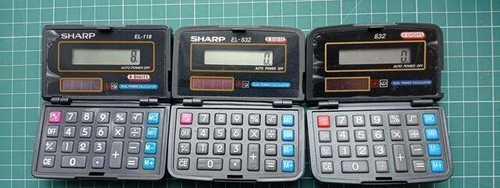 Калькуляторы casio и sharp