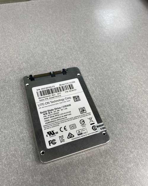 SSD 256Gb Lite-on