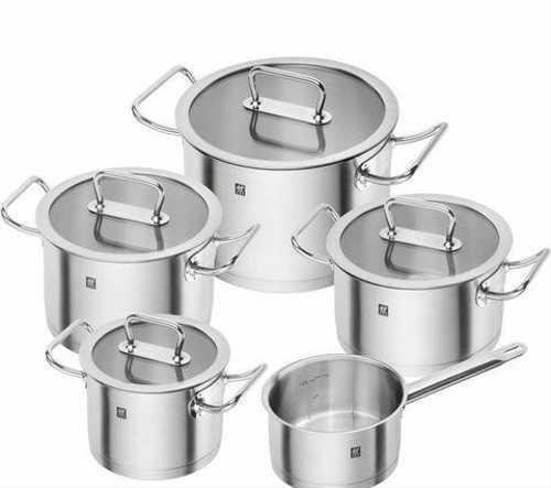 Zwilling Pro набор кастрюль 5 предметов