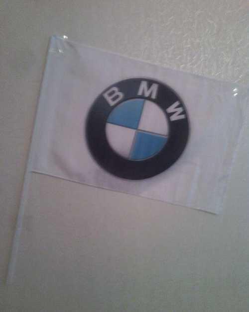 Продаю флаг с логотипом BMW