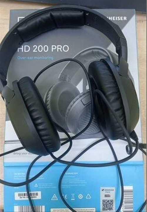 Наушники Sennheiser HD 200 Pro