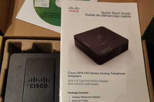 Ip-шлюз Cisco SPA100 Series Analog Telephone Adapt