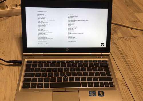 HP eliteBook 2560p i5-2540m