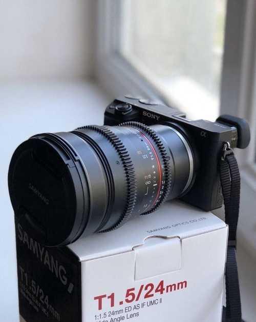 Объектив Samyang 24mm T1.5 Sony E