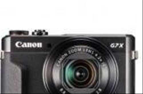 Новый фотоаппарат Canon PowerShot G7X Mark II