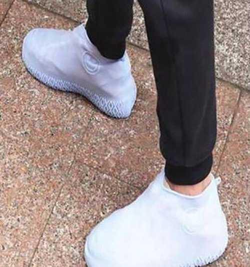 Силиконовые водонепроницаемые чехлы для обуви