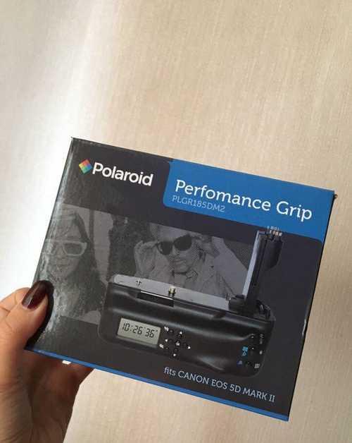 Батарейный блок Polaroid BG-E6 для Canon 5D с LCD