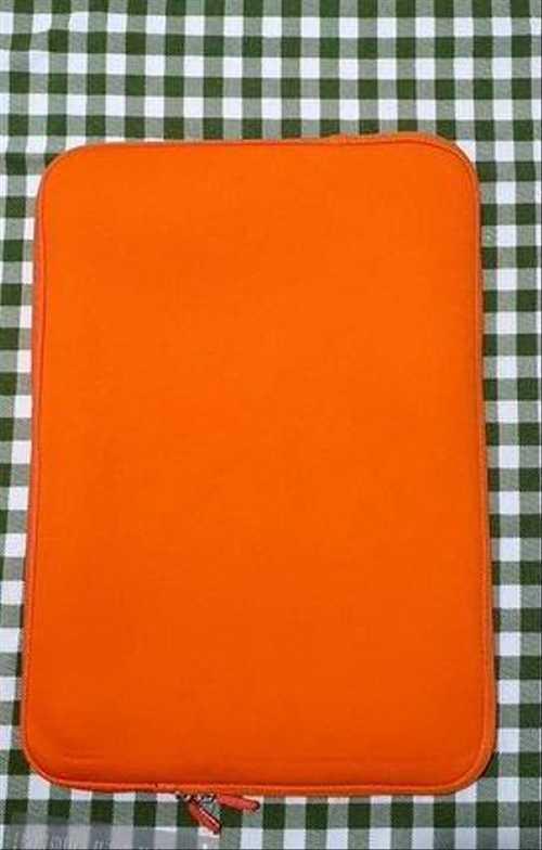 18" сумка чехол для ноутбука оранжевого цвета